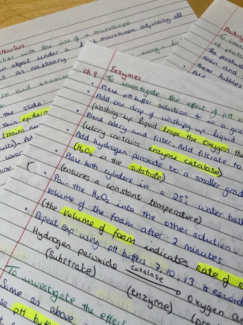 Leaving Cert Biology Experiments - Steps and Explanation Summary - Etsy