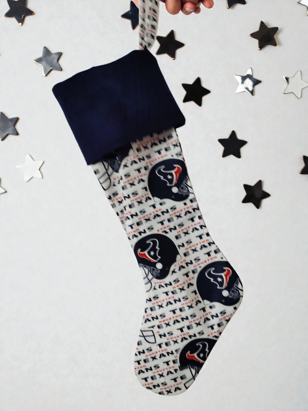 HOUSTON TEXANS Football Team Christmas Stocking - Etsy