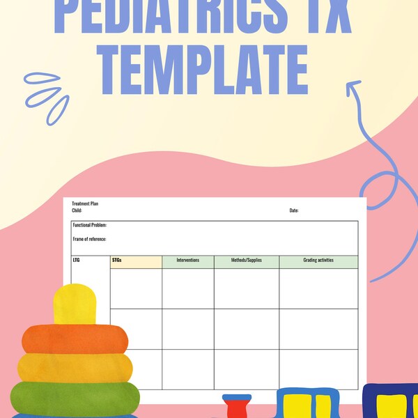 Occupational Therapy Progress Note Template - Etsy