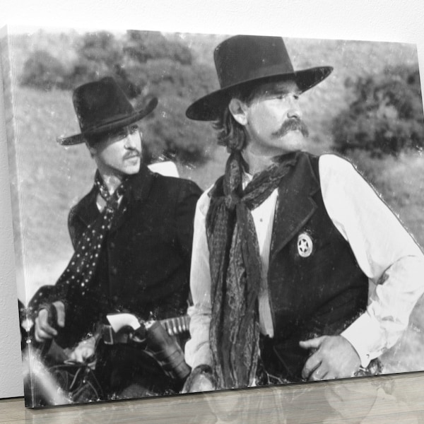 Doc Holliday Wyatt Earp Photo - Etsy