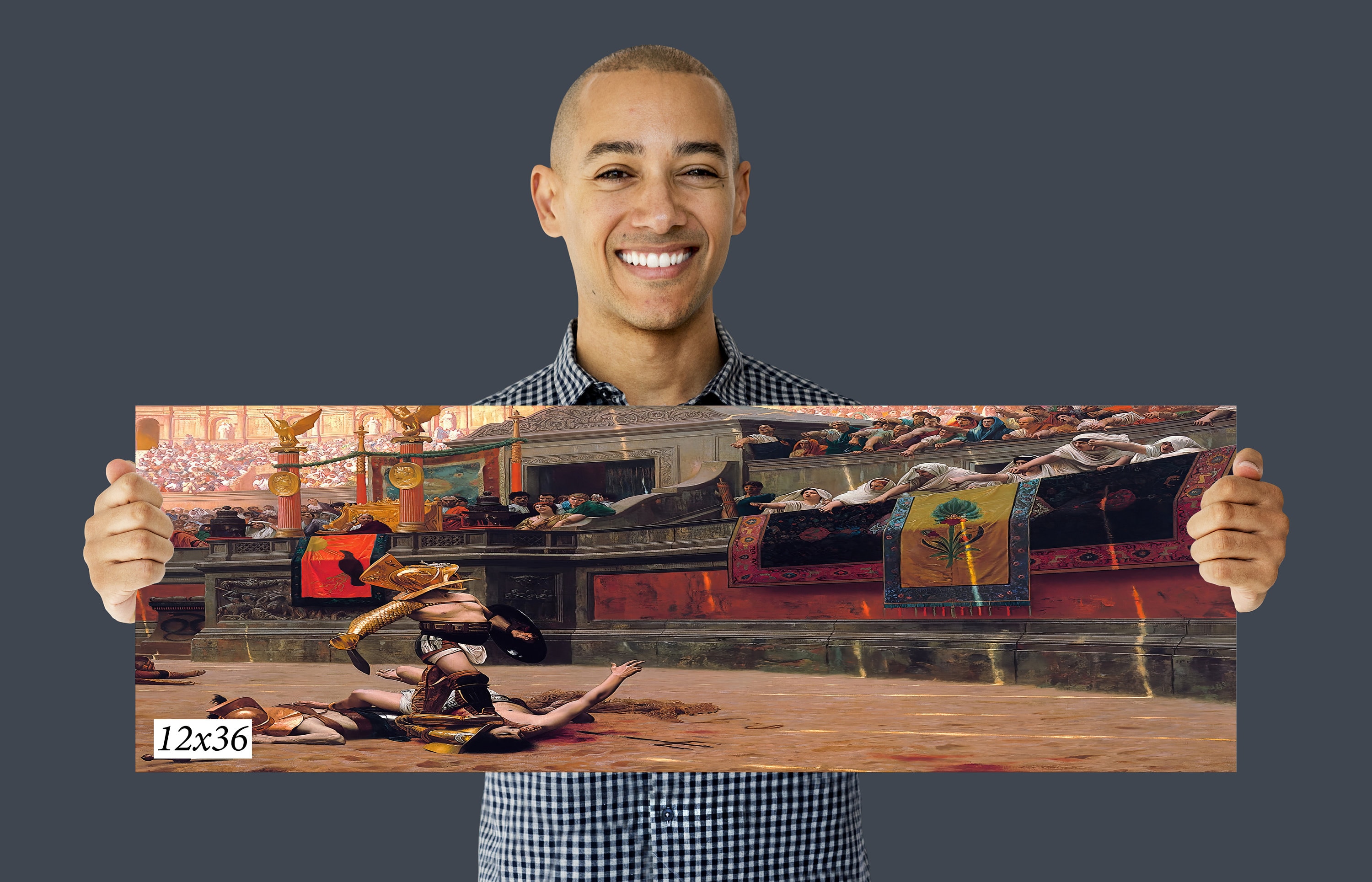 Pollice Verso, an 1872 Painting by Jean-léon Gérôme Gladiatorial Combat ...