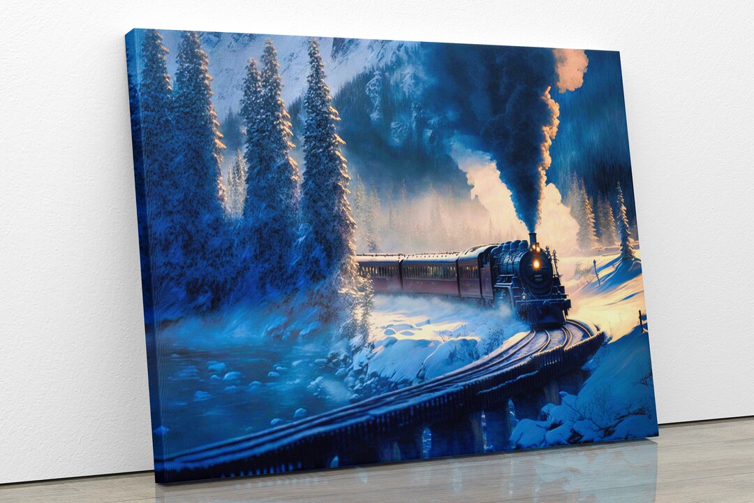 Steam Punk Train Decor Art Mechanism Engineering Artwork Clock Wall Art ...