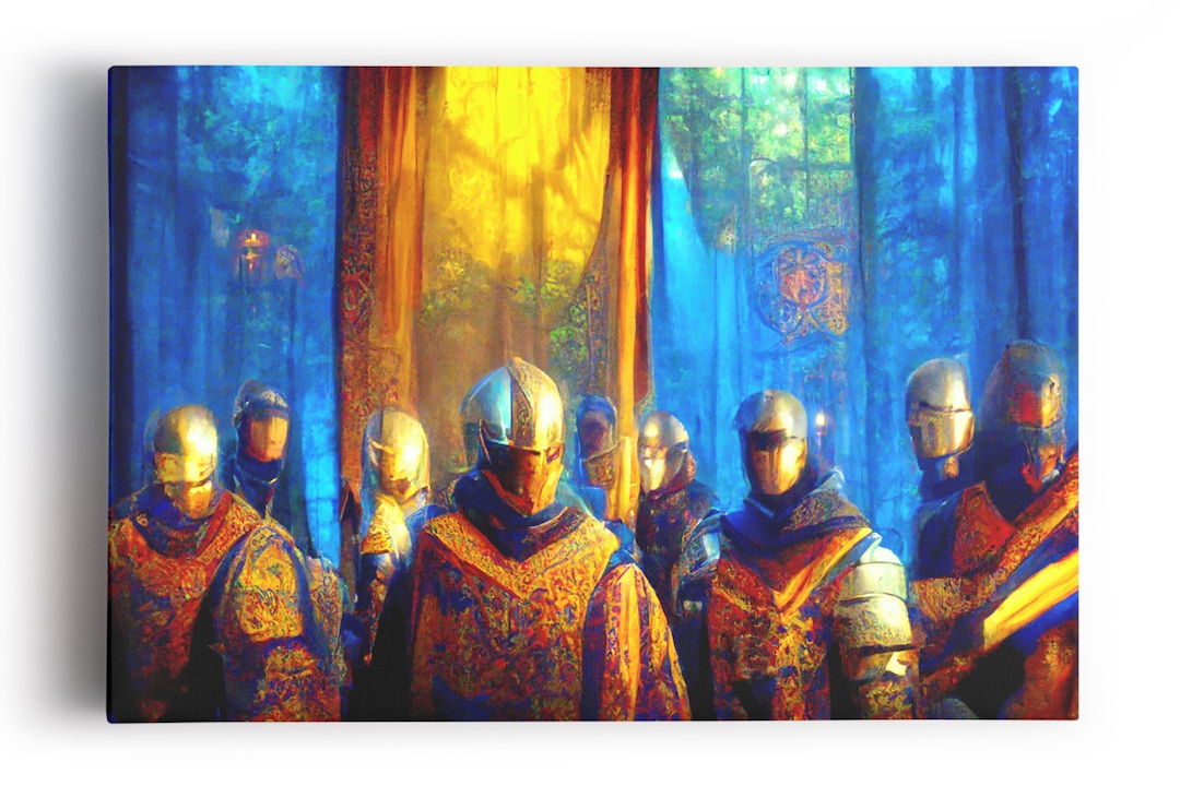 Knights of the Round Table King Arthur's Knights Armor Camelot AI ...