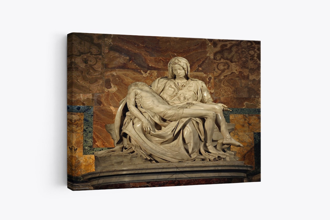 Michelangelo Michelangelo's Pieta Pietà, (1498–99) St. Peter's Basilica ...