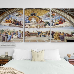 Raphael's Disputation of the Holy Sacrament (ca. 1509–1510) Raphael ...