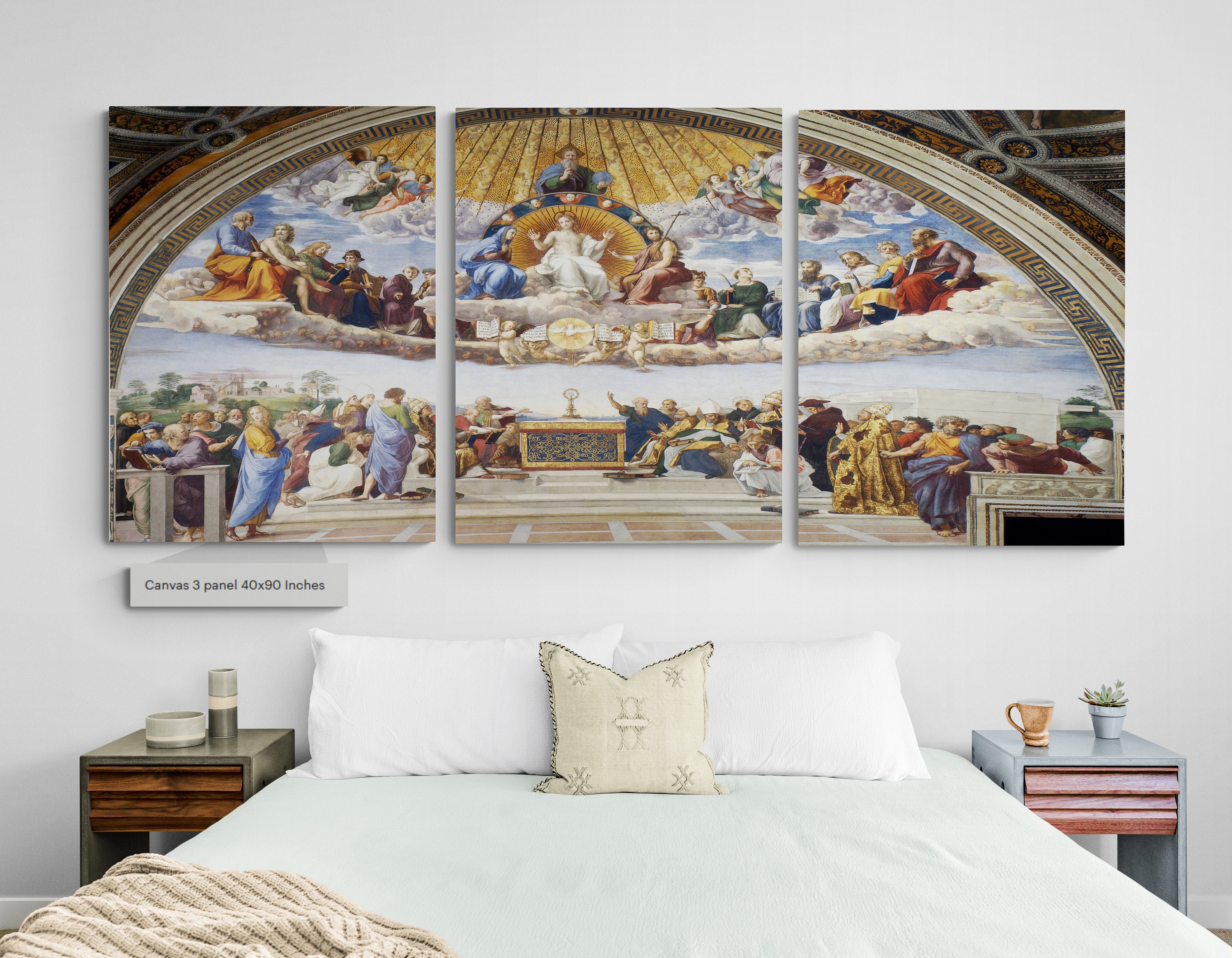 Raphael's Disputation of the Holy Sacrament (ca. 1509–1510) Raphael ...