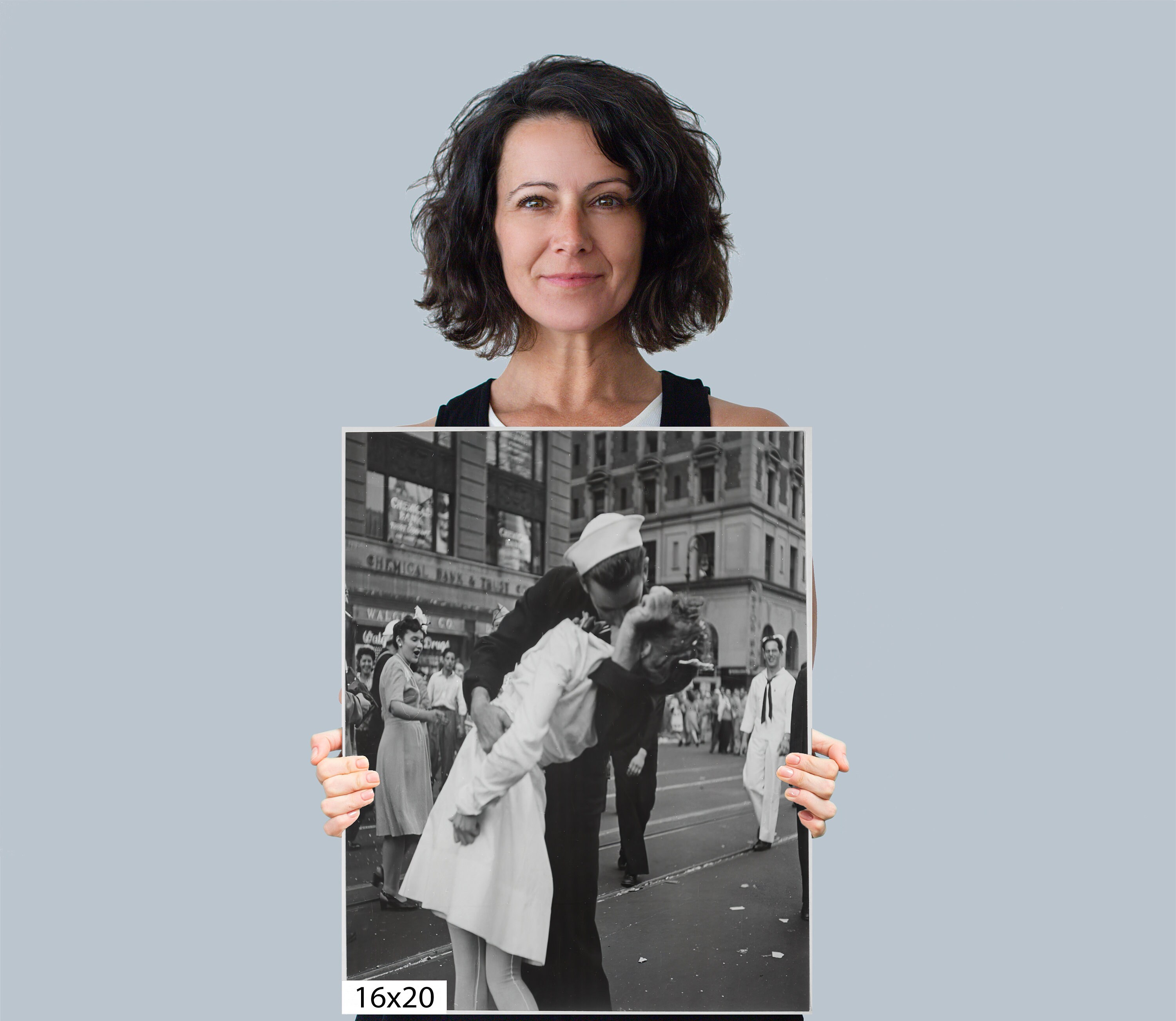 V-J Day in Times Square Navy Sailor Kissing a Total Stanger August 14 ...