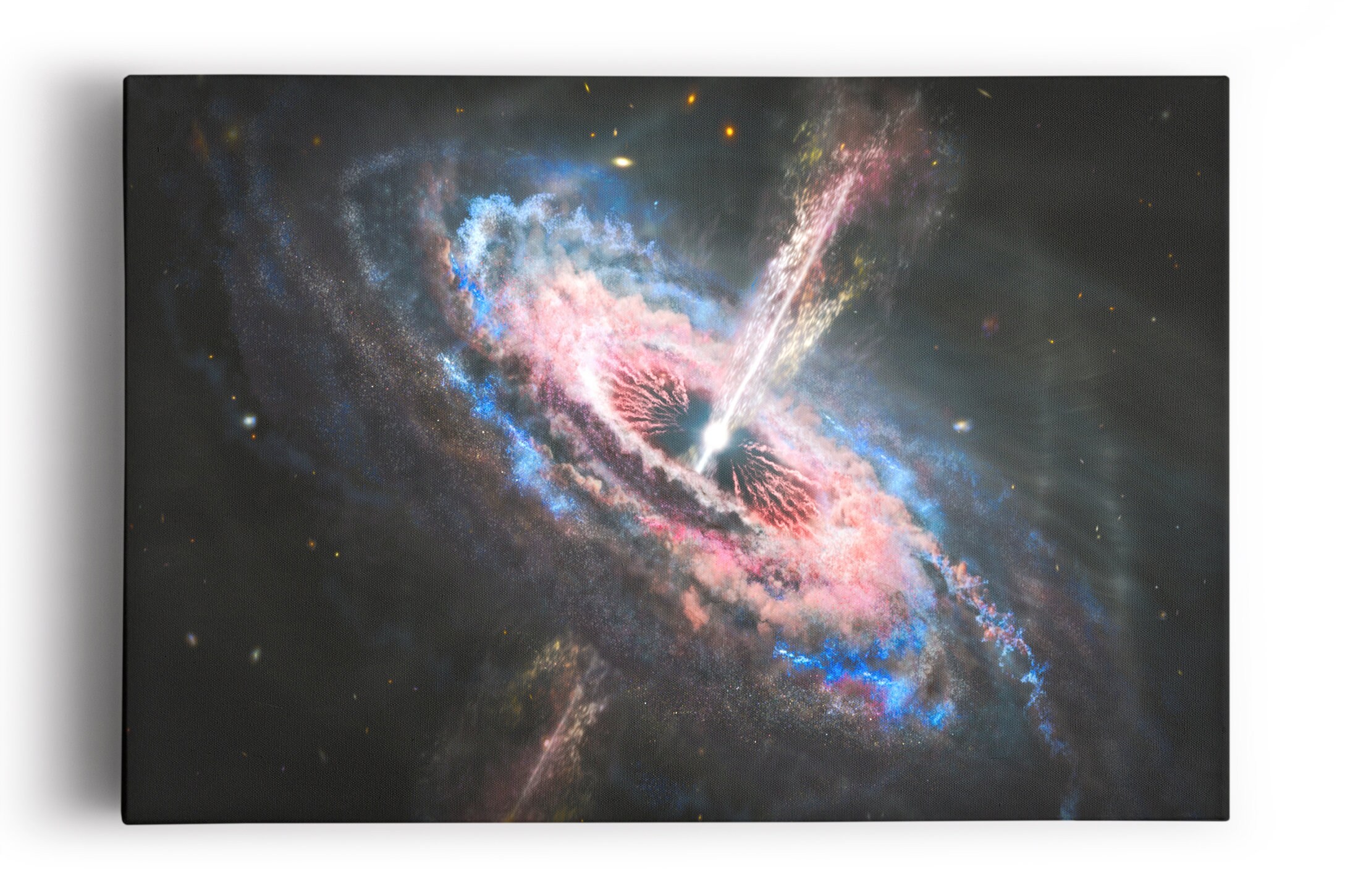 NASA Deep Space Quasar Outflow Space Landscape Space - Etsy
