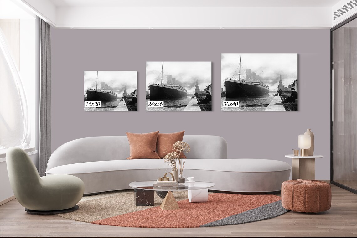 The RMS Titanic Greatest Ship in the World Amazing 1912 Last - Etsy