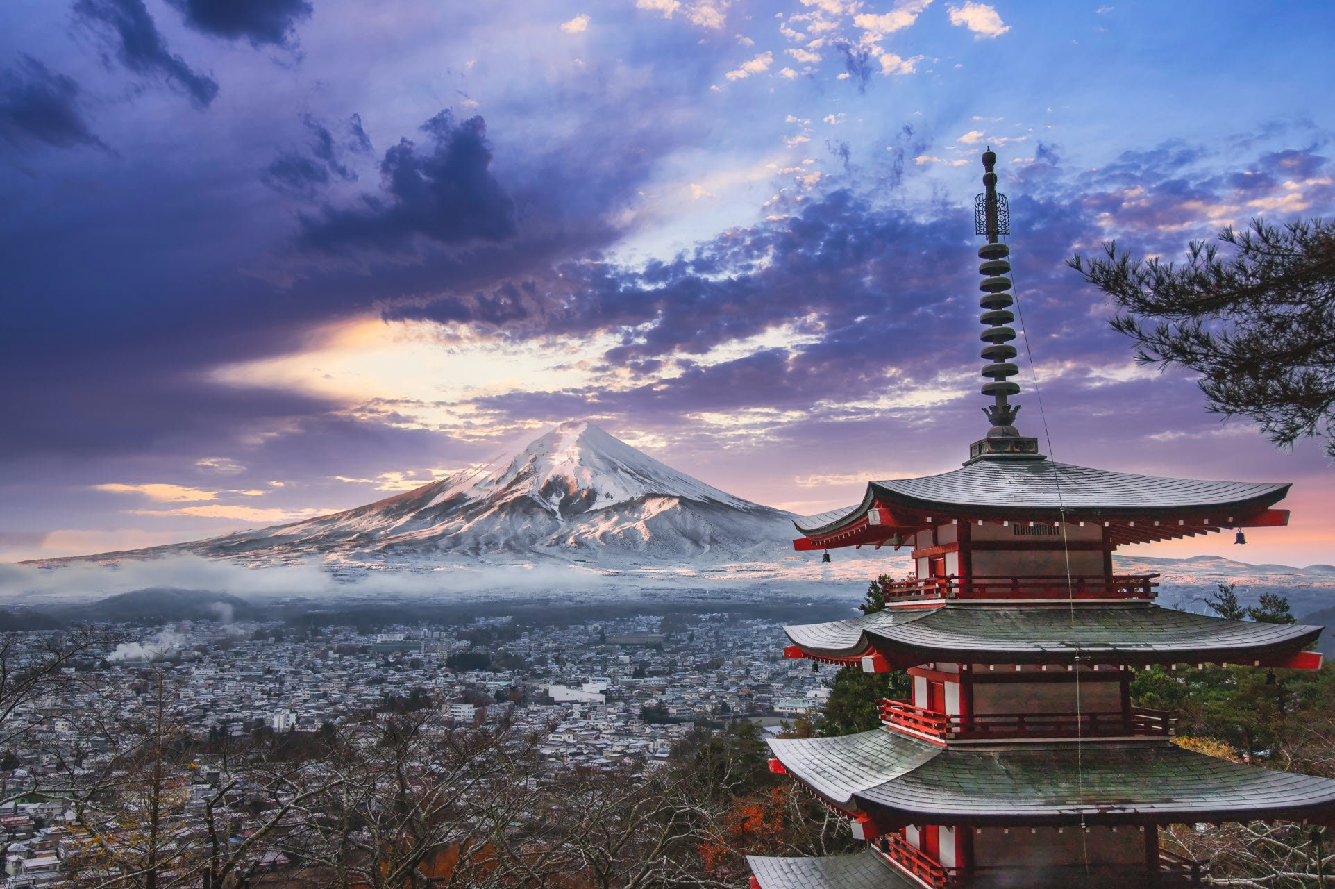 Mount Fuji Sunset