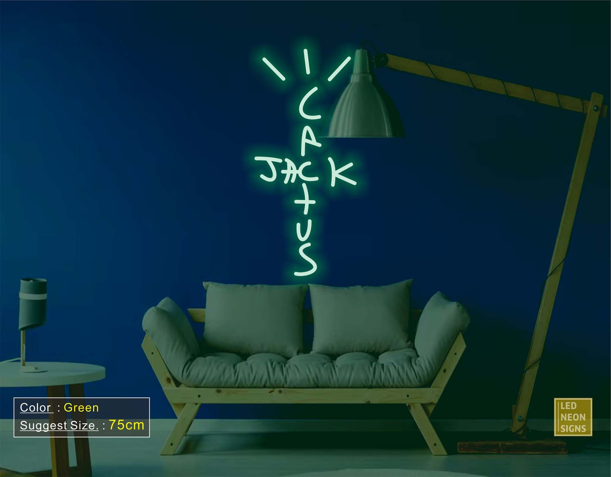 Cactus Jack LED Neon Signs for Room/bar Decorbirthday | Etsy