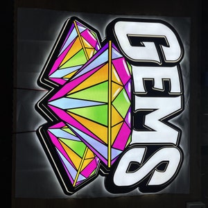 Custom Outdoor Logo, Light Sign 3d Metal Letters,business Led Signage ...