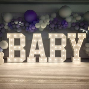 Marquee Letters 3ft/4ft Light up Sign Letters,light up Sign Letters,mr ...