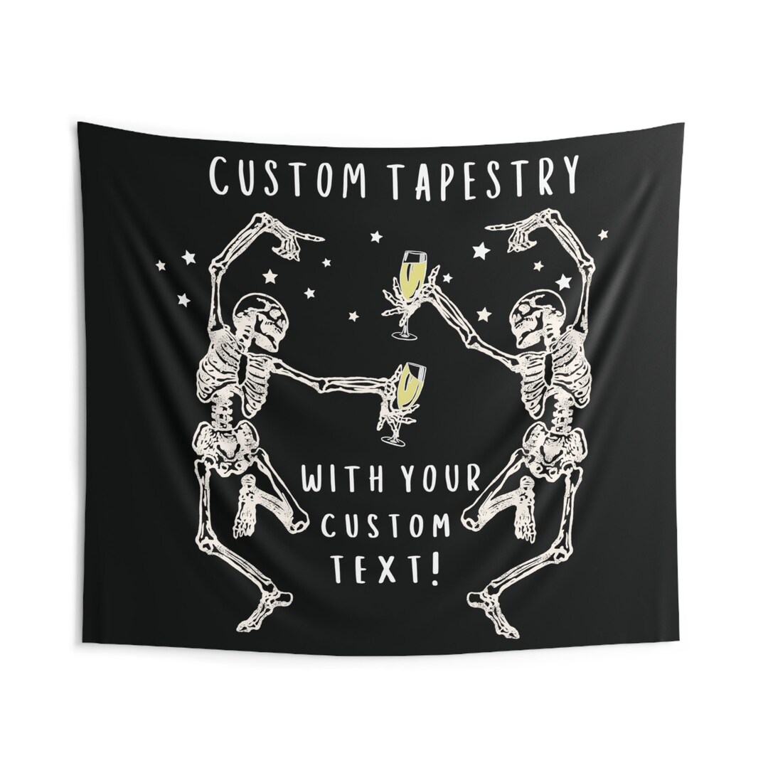 Custom Tapestry Birthday Decorations Anniversary Decor Graduation Funny ...