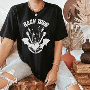 Custom Bach Tour Austin 2023 Concert Bach Tees Front and Back Print - Etsy