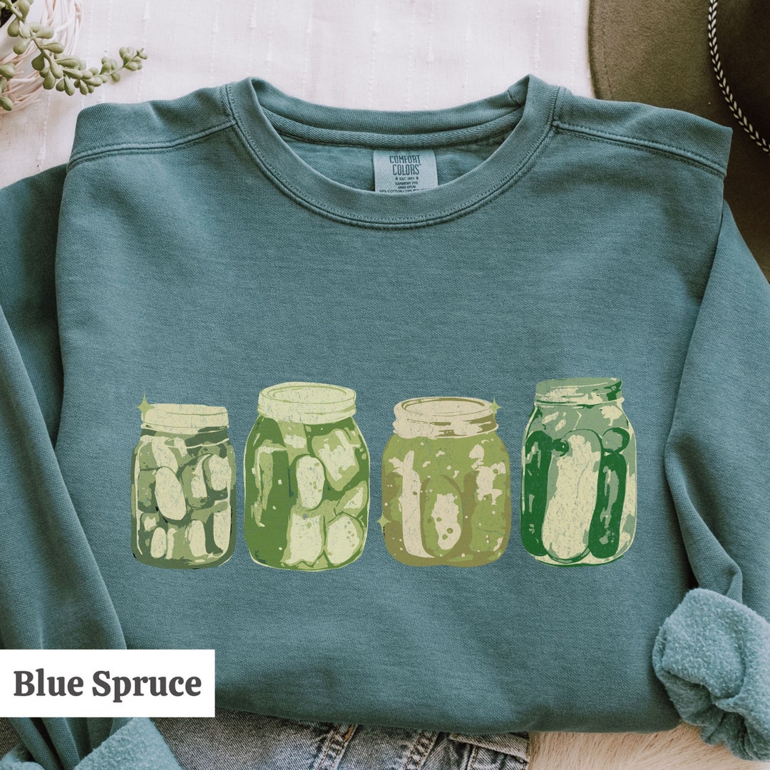 Pickle Sweatshirt Pickle Shirt Comfort Colors Crewneck Pickle Lover ...