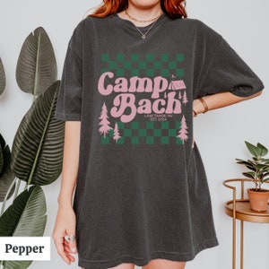 Camp Bachelorette Party Shirts Custom Camping Tshirts Last Trail Before ...