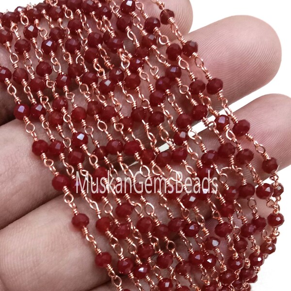 Red Chain - Etsy