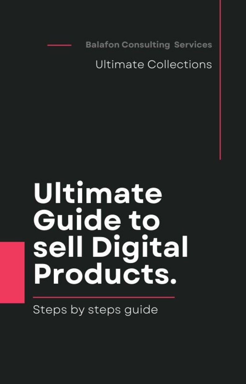 How to Sell Digital Products | the Ultimate Business Guide to Sell Digital Products for ...