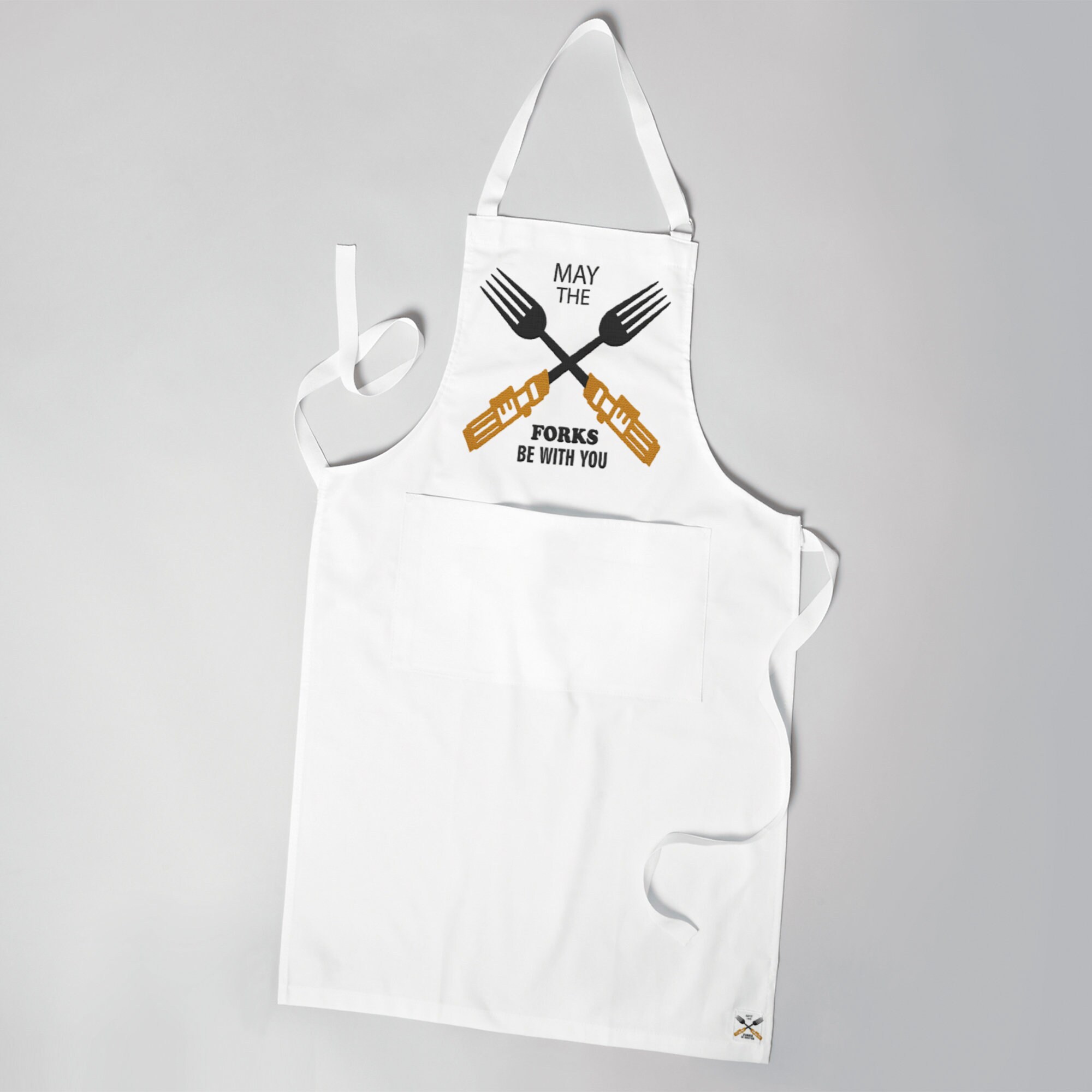 May the Fork Be With You SVG Printable File for T-shirts and Aprons Funny Kitchen Quote - Etsy