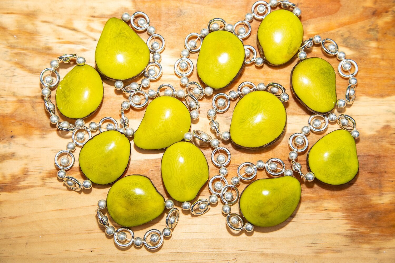 Green Tagua Nut Napkin Holders - Etsy