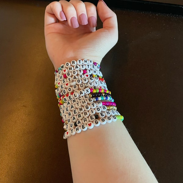 Mental Health Bracelet - Etsy