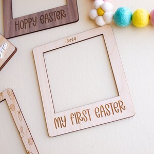 Easter Photo Frame | Fridge Frame | Festive Spring Decor | Personalized ...