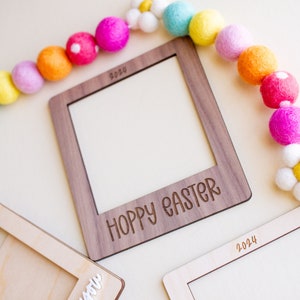 Easter Photo Frame | Fridge Frame | Festive Spring Decor | Personalized ...