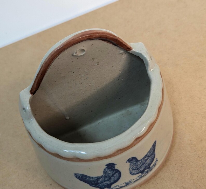 Vintage Salt Box With Hen and Rooster 70’s - Etsy