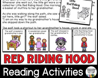Little Red Riding Hood Reading Passages, Fairy Tale to Read ...