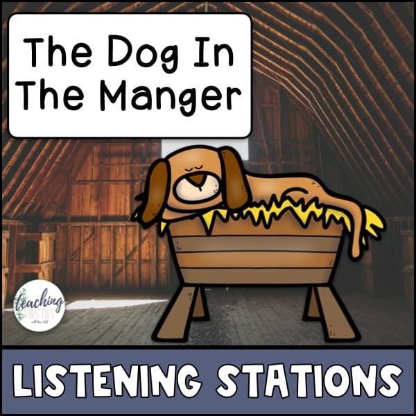 A Dog in the Manger Story for Your Aesop's Fables Listening Center - Etsy