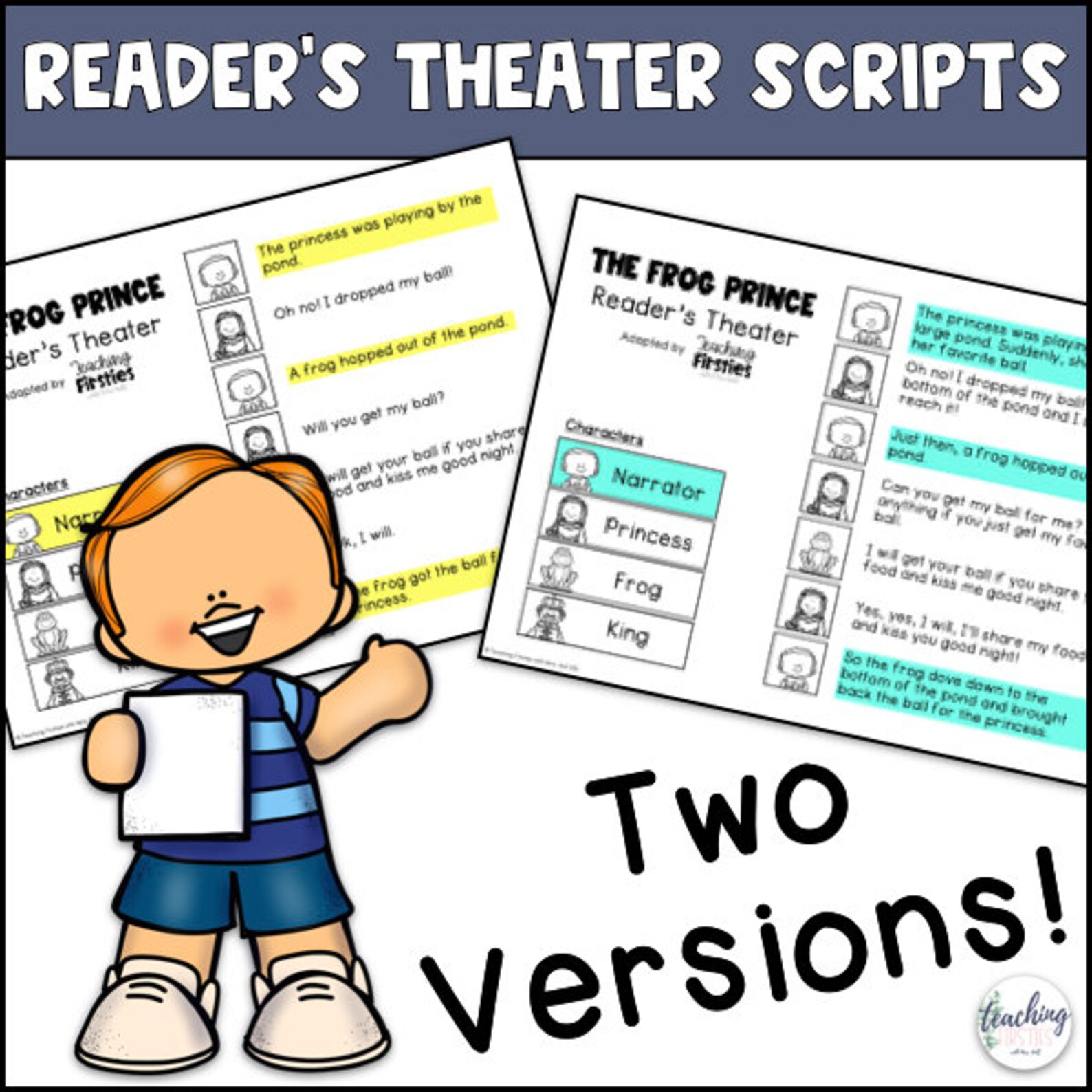 The Frog Prince Reader’s Theater Scripts - Etsy