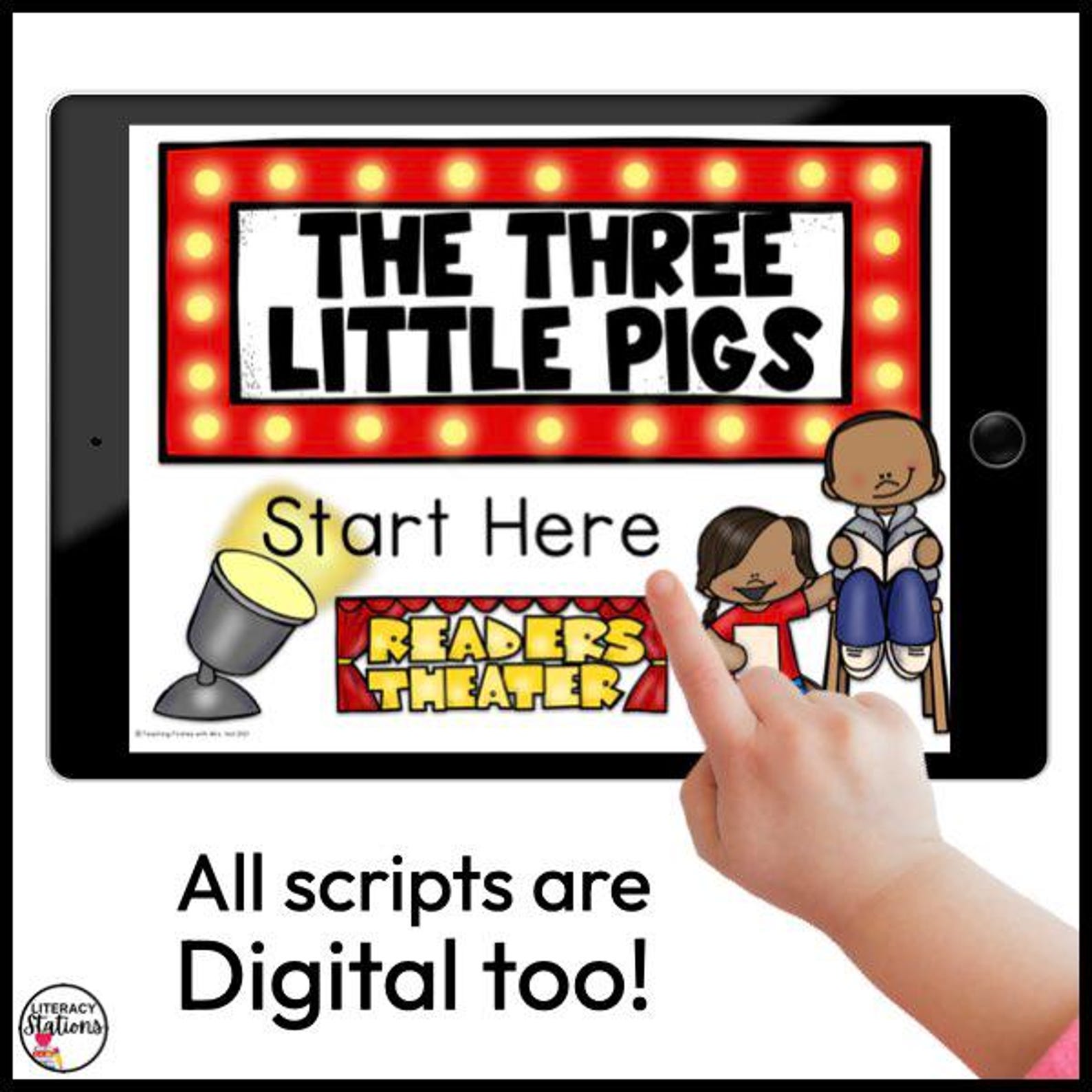 The Three Little Pigs Reader’s Theater Scripts - Etsy