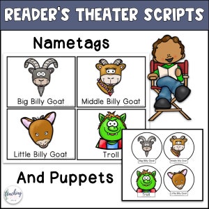 Three Billy Goats Gruff Reader’s Theater Scripts - Etsy