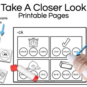 Phoneme Segmentation Activities for Final Consonant Digraphs - Etsy