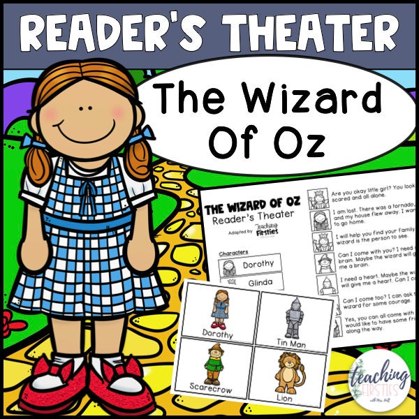 The Wizard of Oz - Reader's Theater Scripts - Etsy