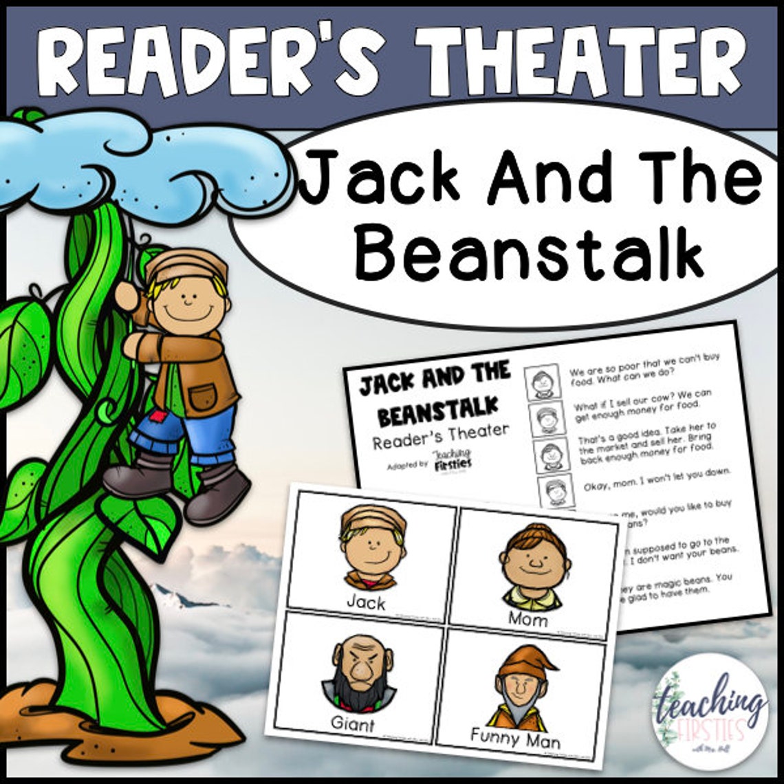 Jack and the Beanstalk Reader’s Theater Scripts - Etsy