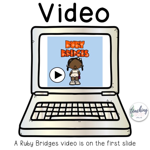 Reading Stations - Ruby Bridges Activities - Includes a VIDEO! - Etsy