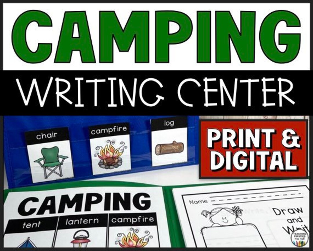 Camping Writing Activities - Etsy