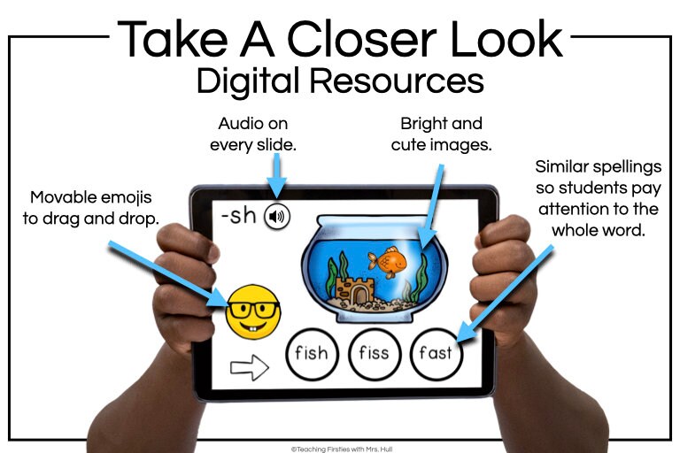 Actividades de segmentación de fonemas para dígrafos de - Etsy México