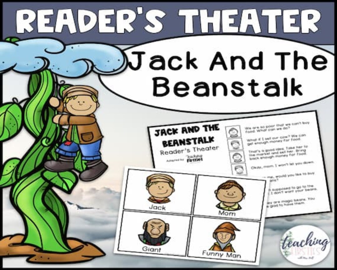 Jack and the Beanstalk Readers Theater Scripts - Etsy Canada