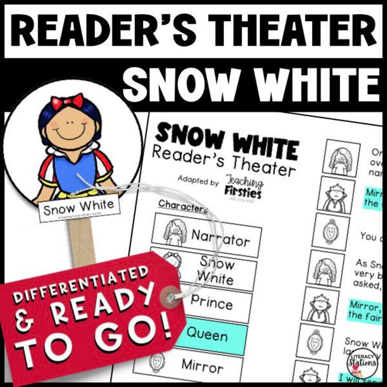 Snow White Reader’s Theater Scripts - Etsy