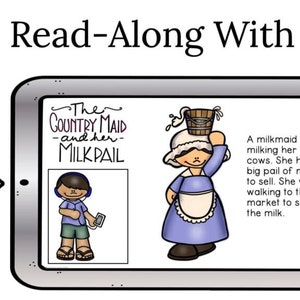 The Milkmaid and Her Pail Story for Your Aesop's Fables Listening ...