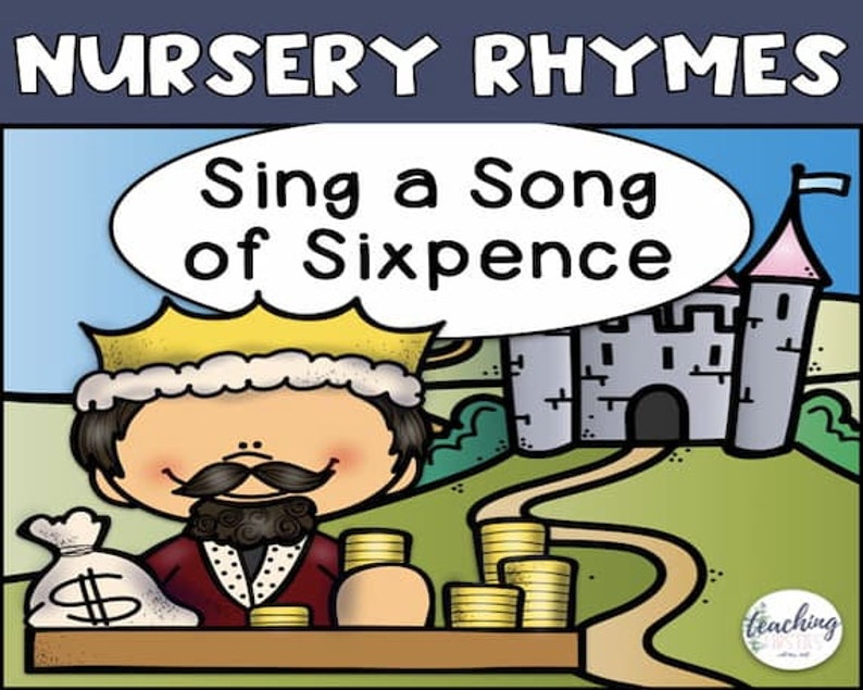 Nursery Rhymes Songs – Sing a Song of Sixpence - Etsy