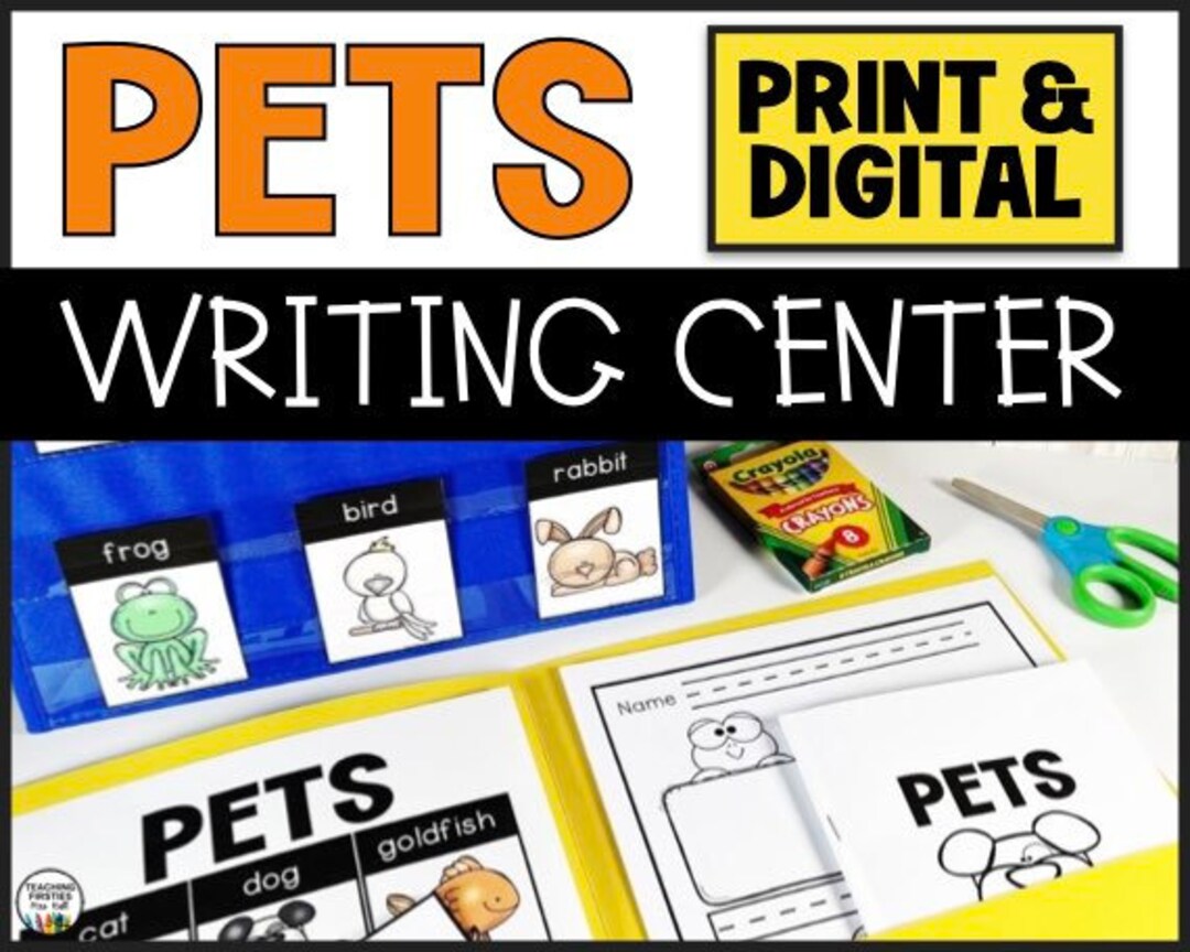 Pets Writing Activities - Etsy