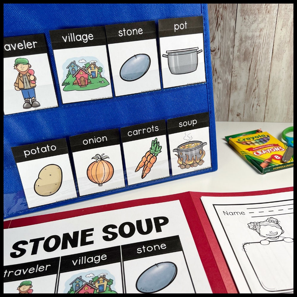 Stone Soup Story Writing Activities - Etsy