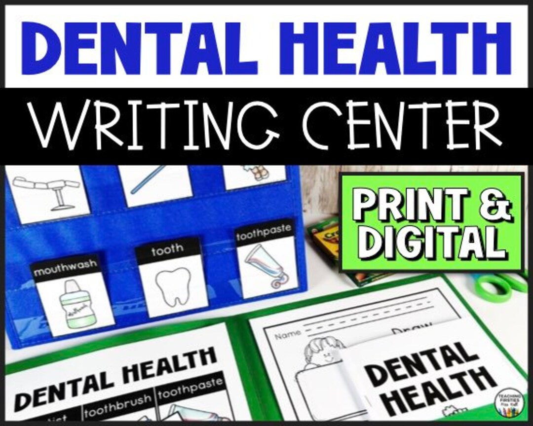Dental Health Writing Activities - Etsy