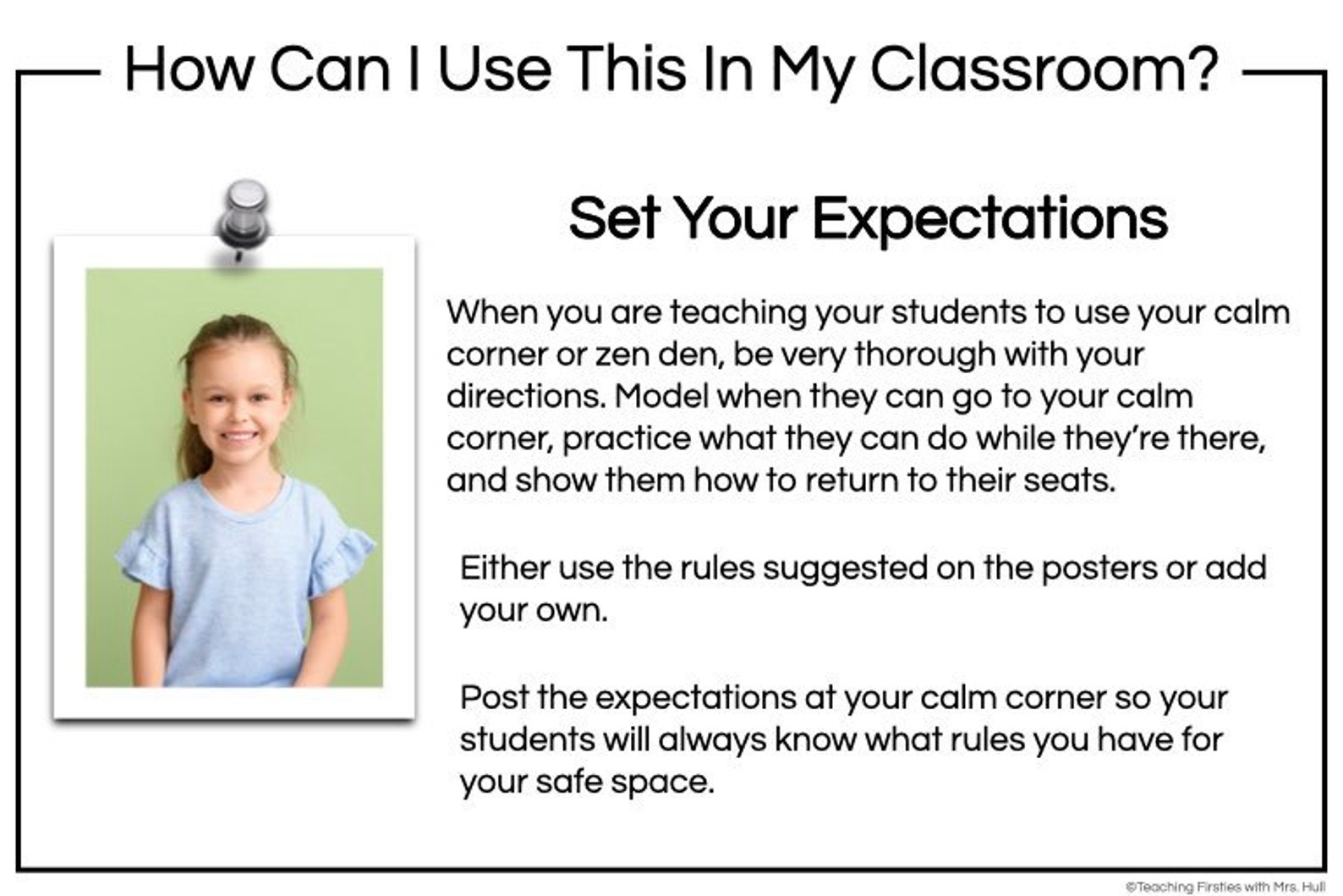 Editable Calm Corner Expectation Posters for Your Zen Den or Calming ...