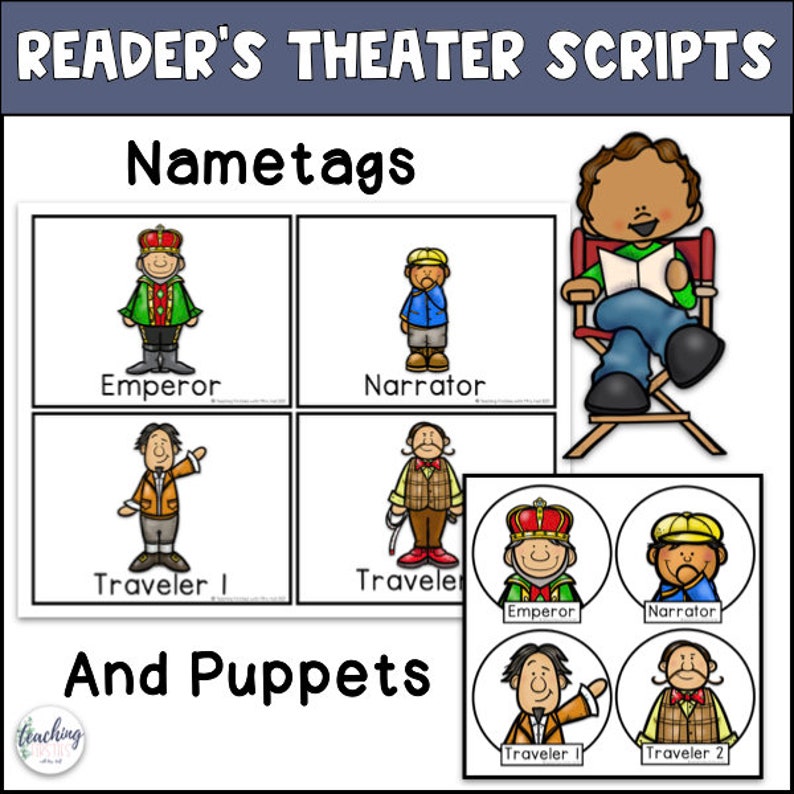 The Emperors New Clothes Readers Theater Scripts - Etsy