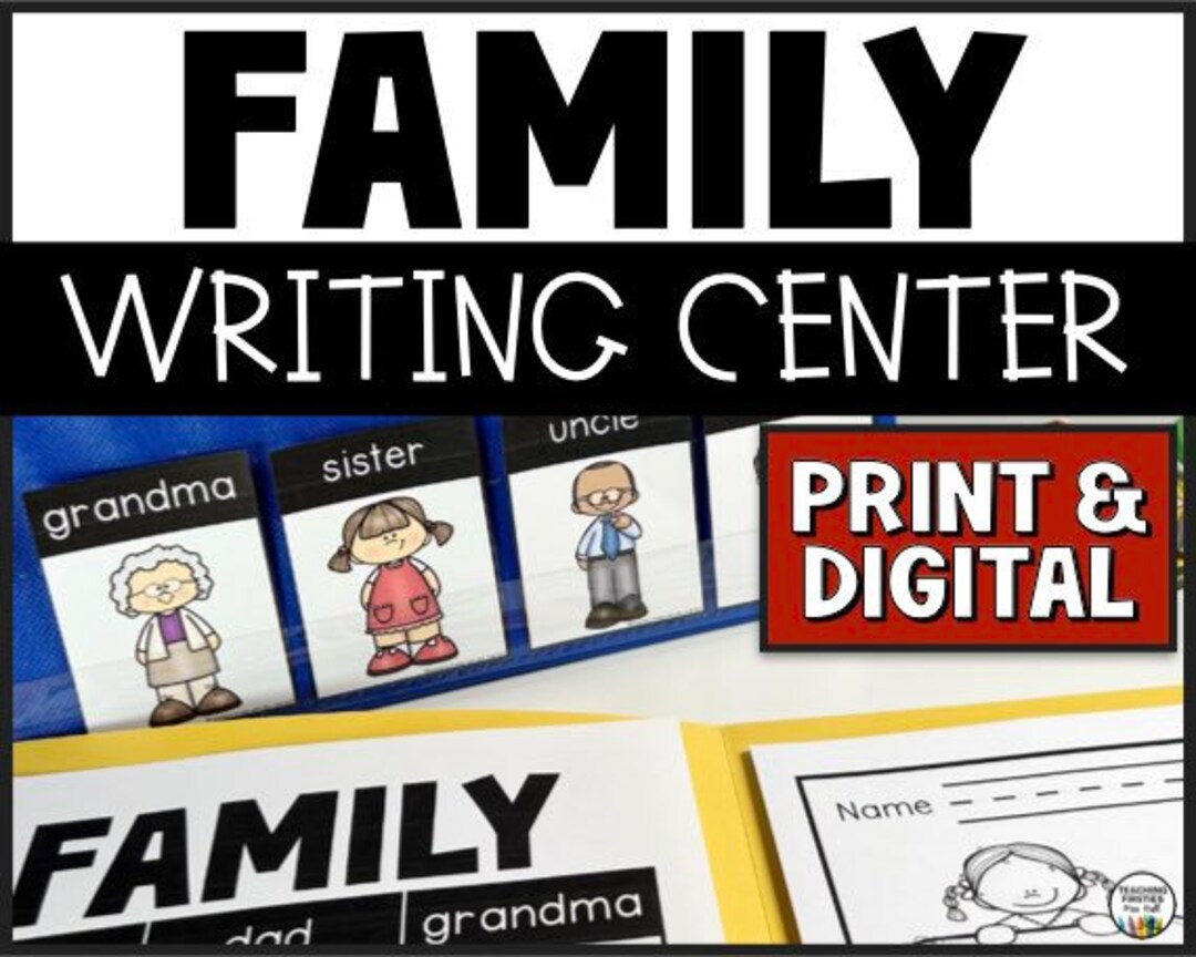 Family Writing Activities - Etsy
